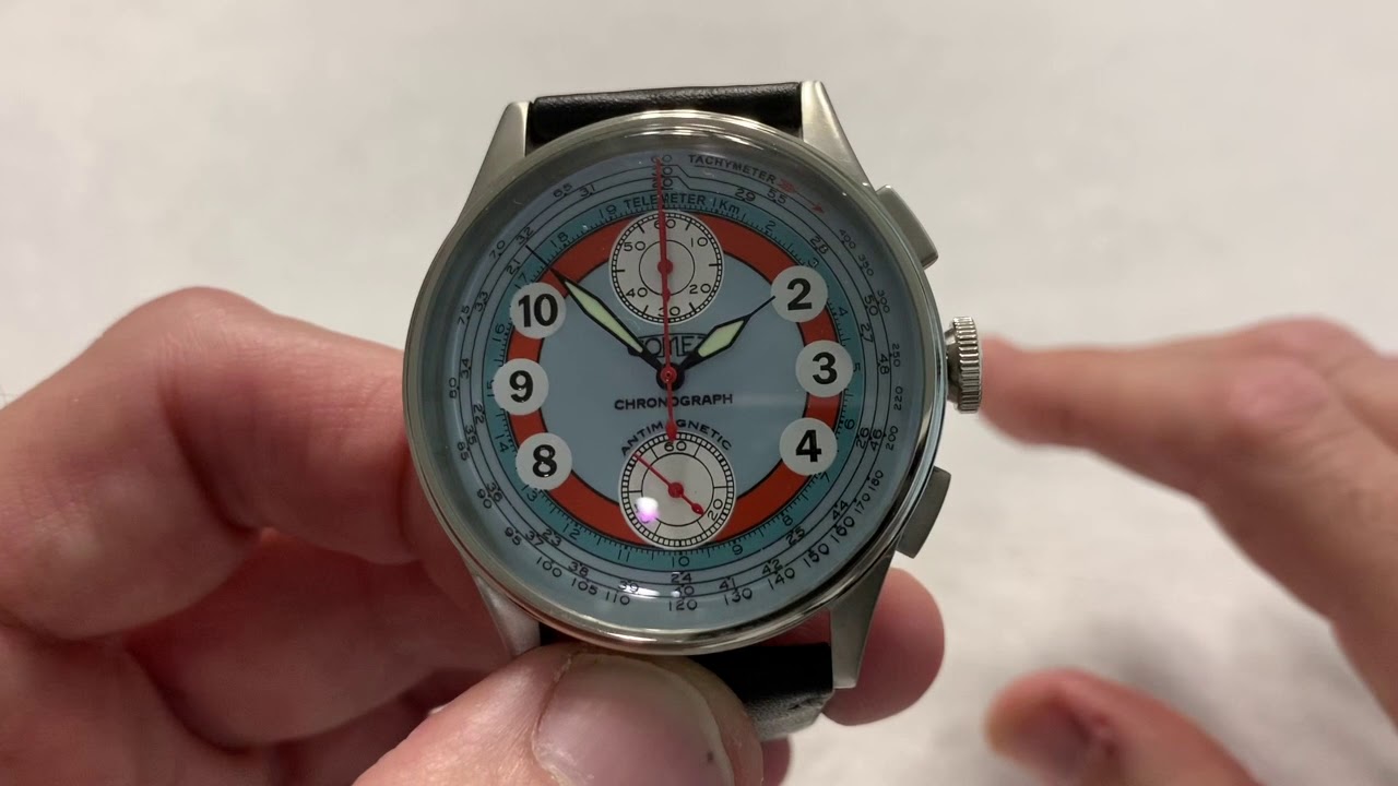 Unboxing & Review: Comet Chrono Sports Watch - YouTube