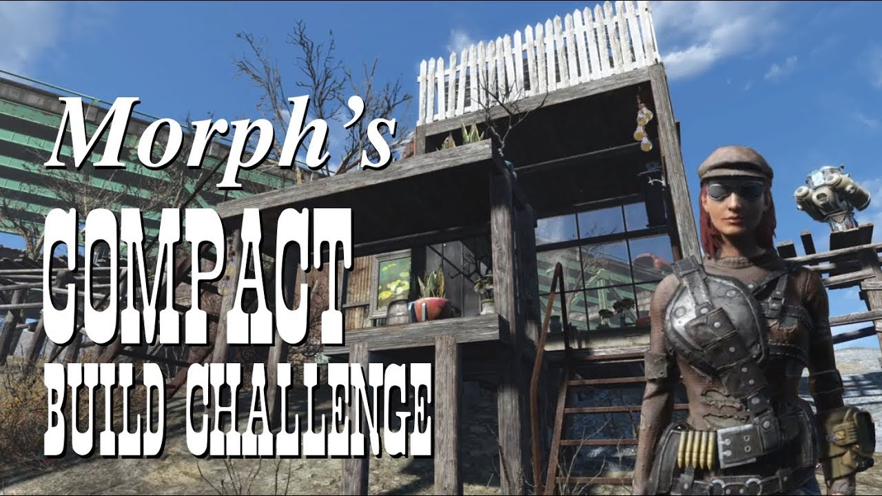 Compact build challenge: Gardener's Shed FALLOUT 4 - YouTube