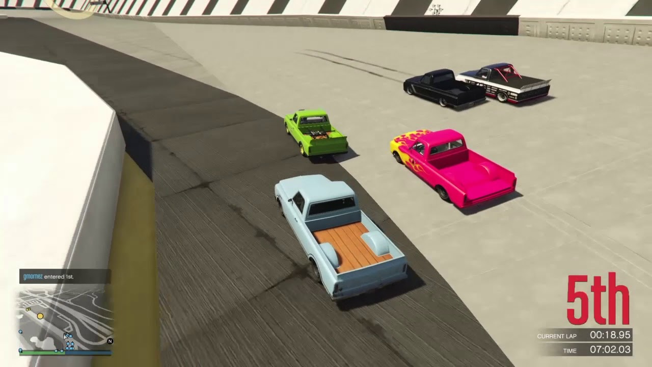 GTA V NASCAR Season 2 Race 3/4 (Full Race) | Bristol 5.0 - YouTube