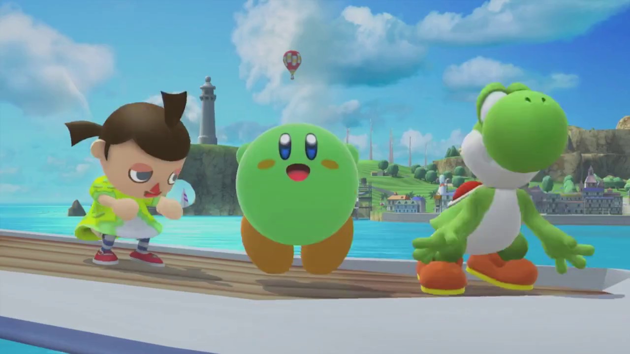 SSB4 Wii U Classic Mode with Yoshi (Intensity 7) - YouTube