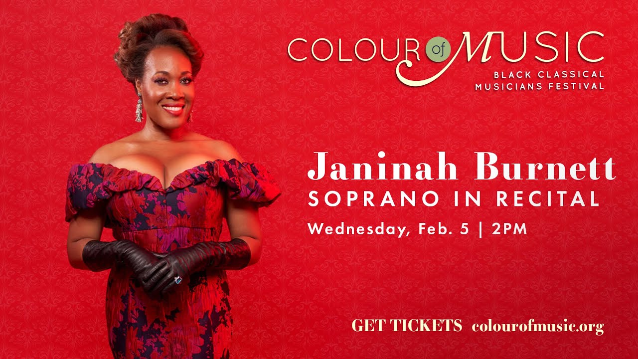 Janinah Burnett, Soprano | Recital Showcasing Her Amazing Versatility ...
