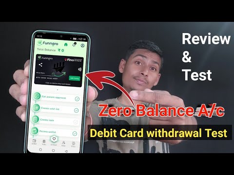 Funngro minor account full review | Funngro Minor Debit Card withdrawal ...