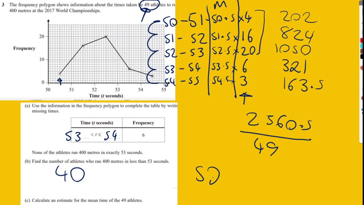 Entire Statistics Paper 2019 Paper 2 Higher - YouTube