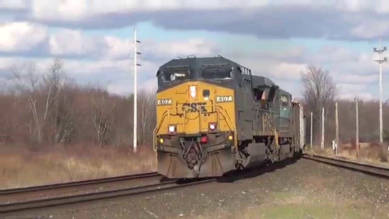 Interesting K5HL on CSX 407 West Greenwich, OH 11/7/15 - YouTube