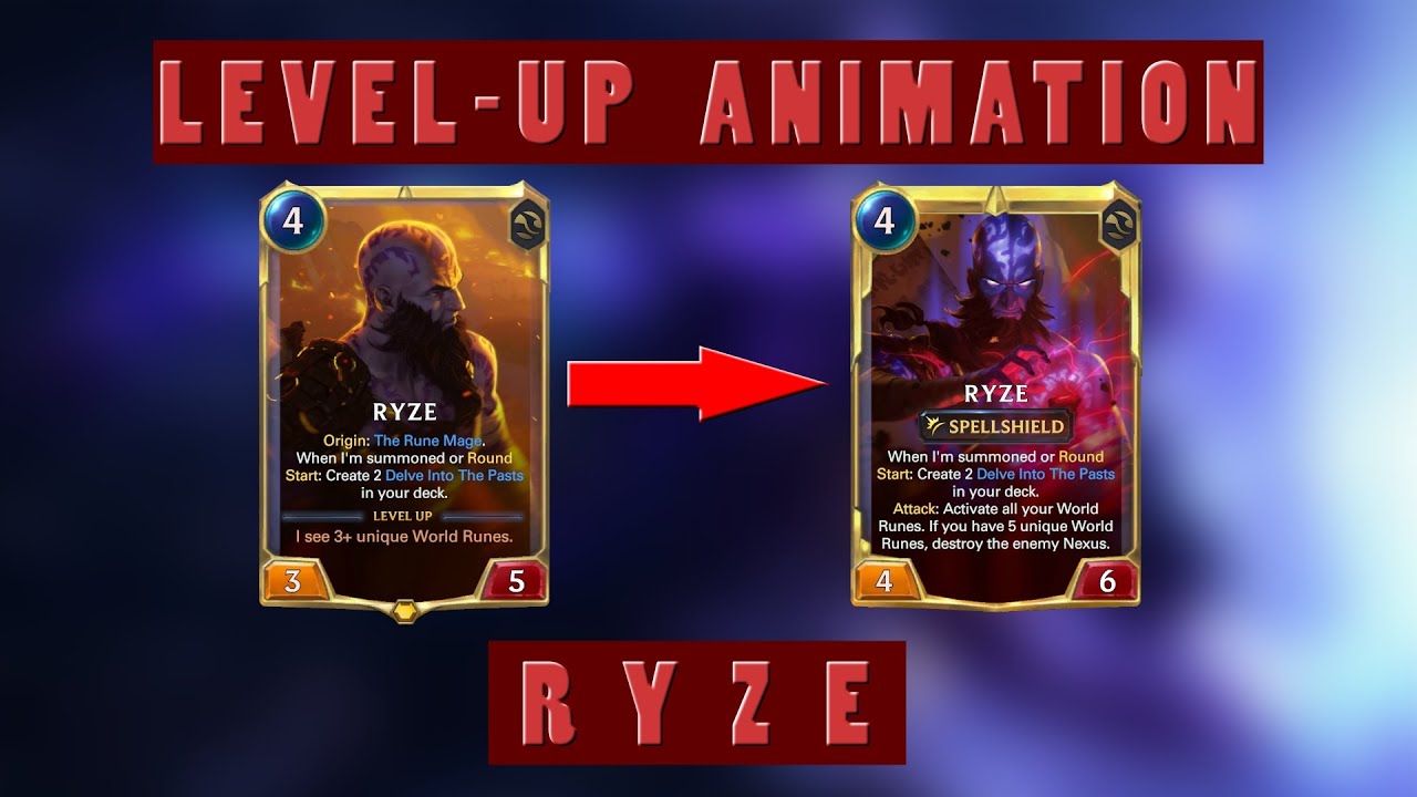 Ryze level-up animation | Legends of Runeterra - YouTube