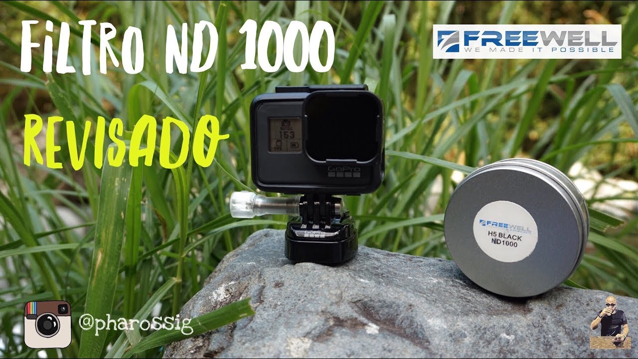Freewell ND 1000 Para GoPro 7 Black - YouTube