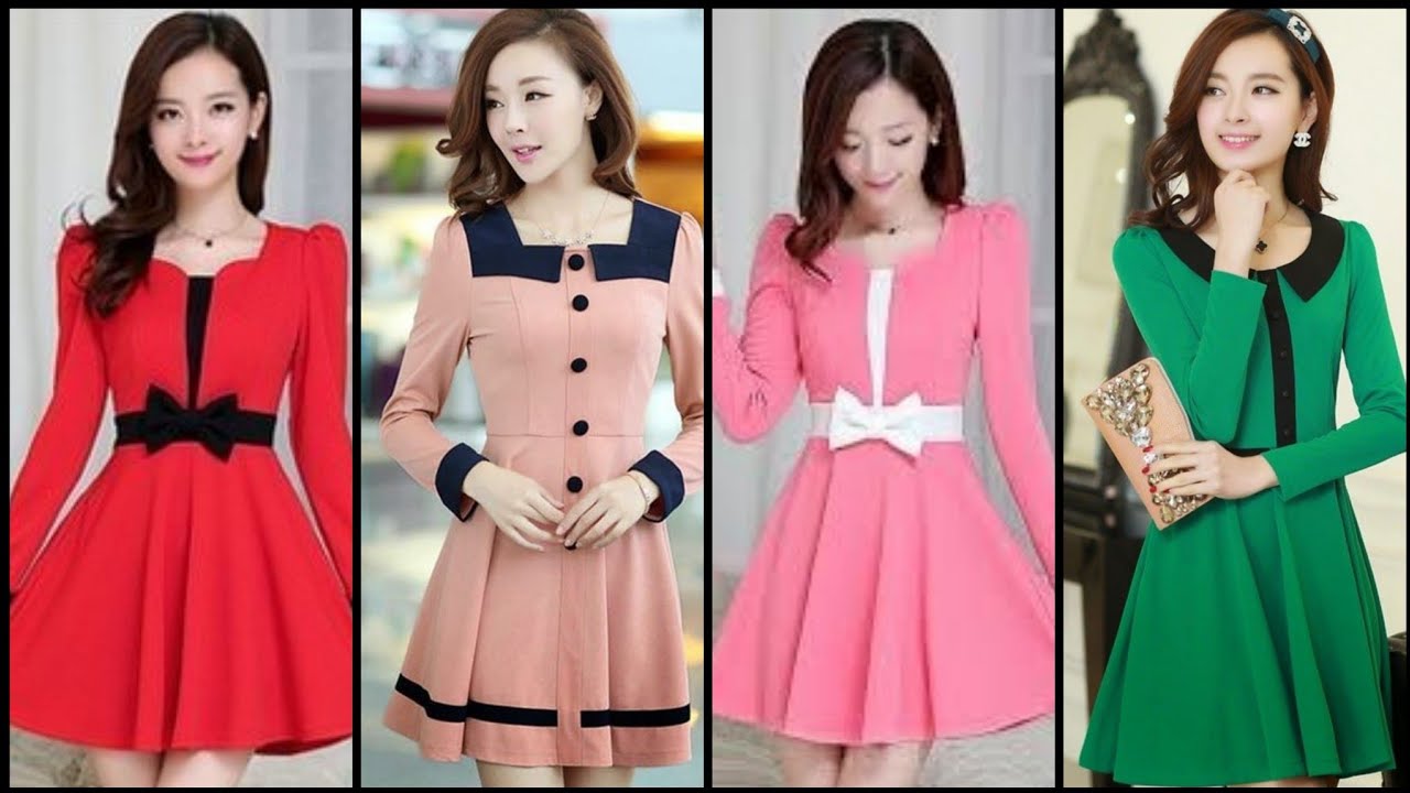 Most Trending And Stylish Mini ALine /Skater Dresses - YouTube