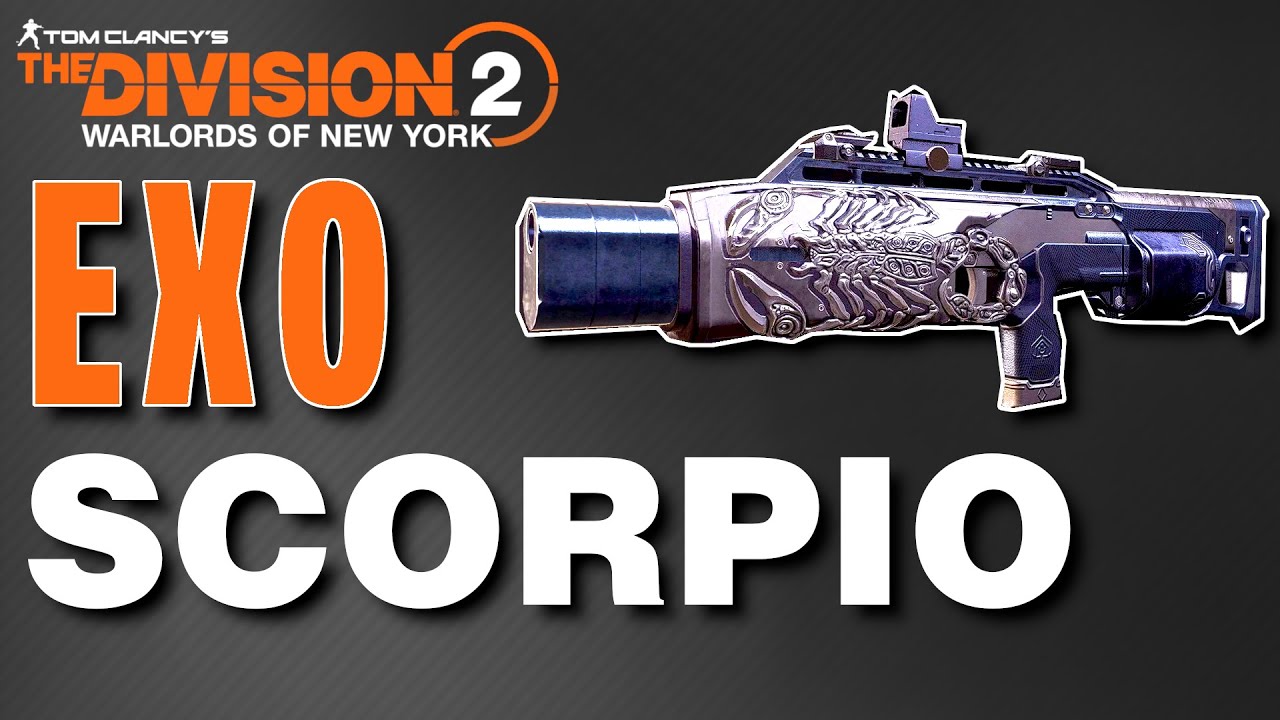 The Division 2 SCORPIO - exotische Schrotflinte - exotische Waffe ...
