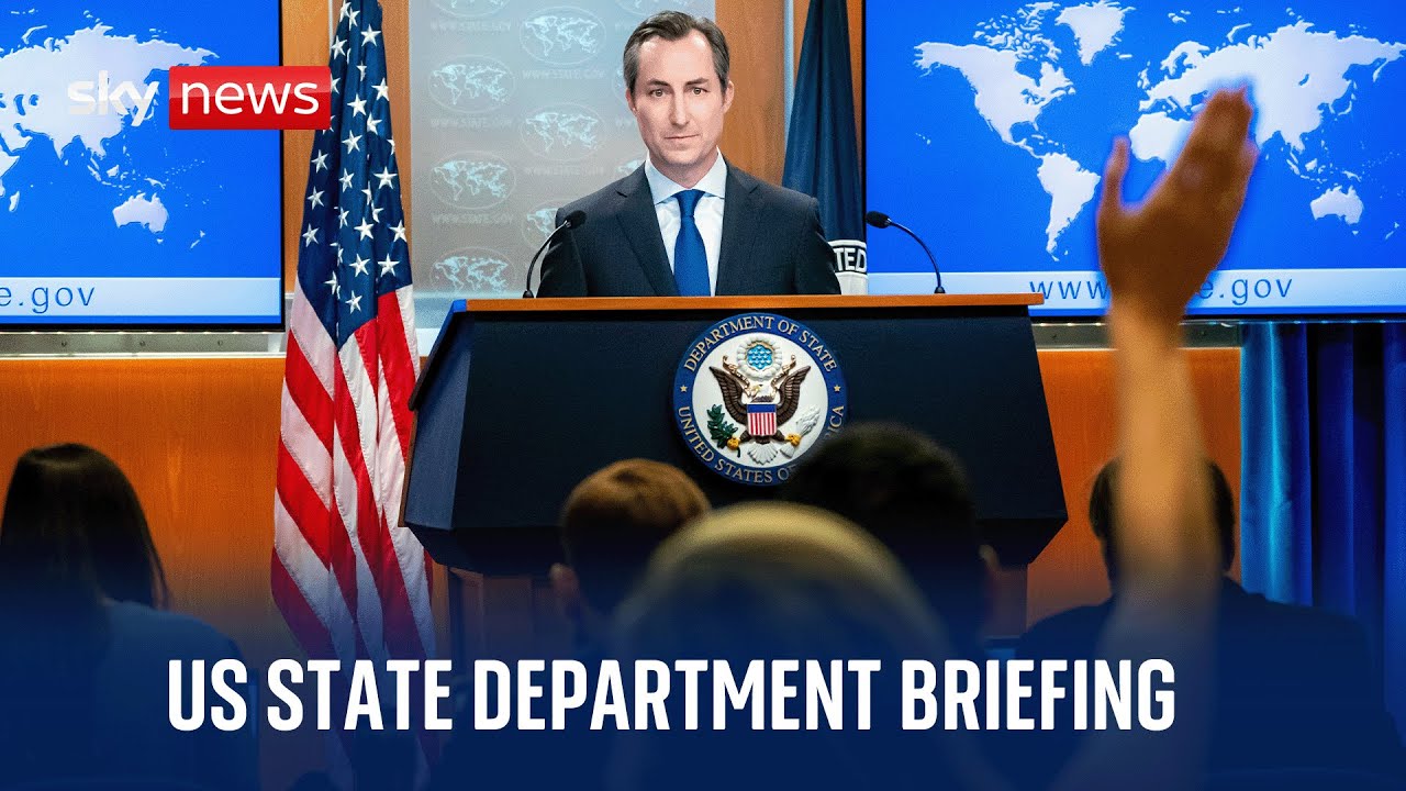 US State Department briefing | Tuesday 19 December 2023 - YouTube