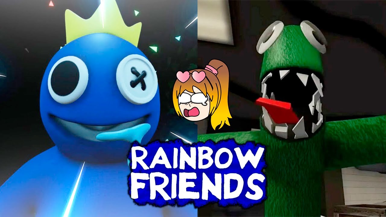 JUEGO RAINBOW FRIENDS POR PRIMERA VEZ😰 | SIN UTILIZAR LA CAJA 😱 📦 ...