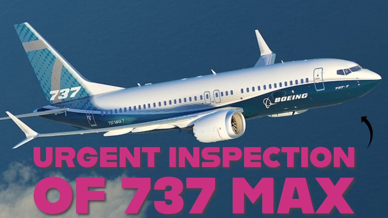FAA Orders Urgent Inspections Of Boeing 737 MAX - YouTube