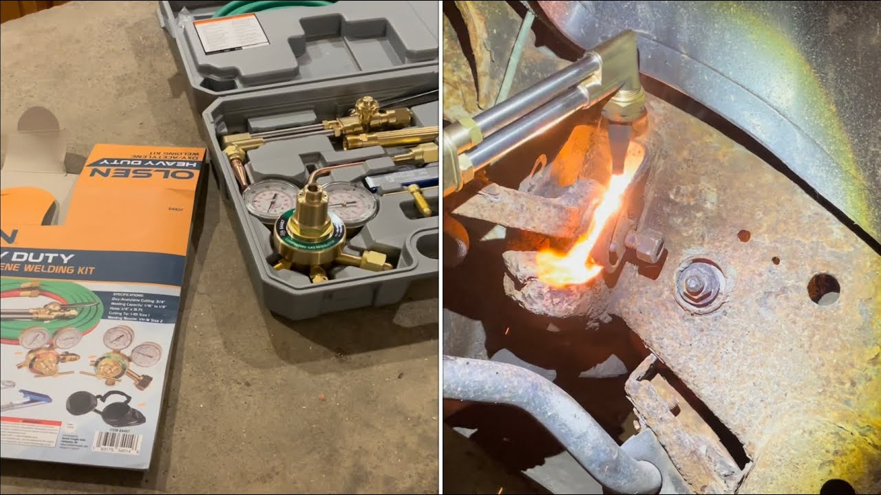 (REVIEW) heavy duty oxygen and acetylene welding kit (olsen harbor ...