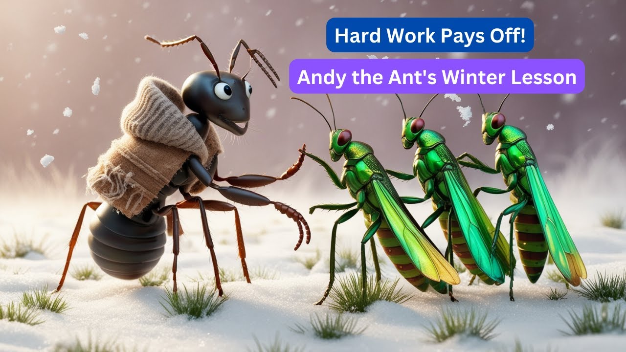 The Diligent Ant: Andy's Winter Survival Story | Children Snuggle ...