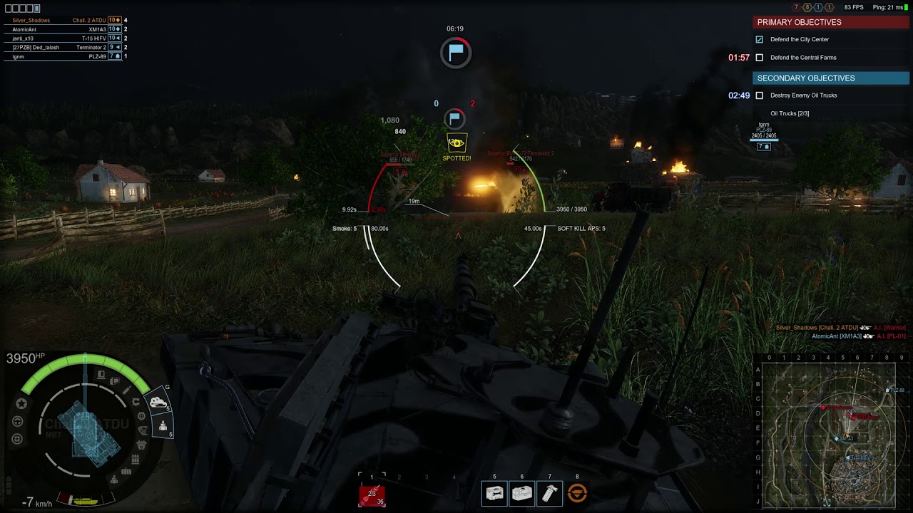 Armored Warfare v0 23 - FV4034 Challenger 2 ATDU - PVE - Operation ...