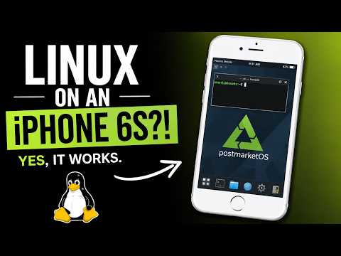 Linux on an iPhone 6S?! postmarketOS Makes It Possible