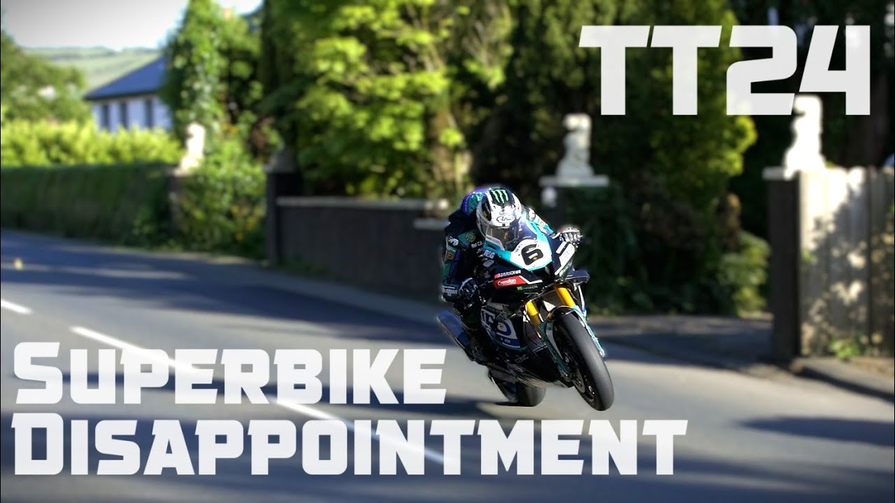 TT24 Superbike disappointment. Visor change problems in the Isle of Man ...
