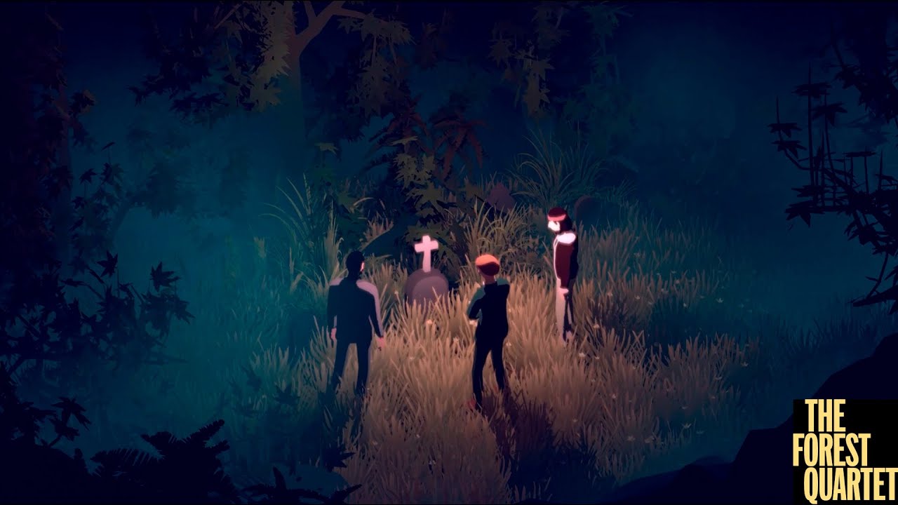 Полное прохождение игры The Forest Quartet. История одной группы - YouTube