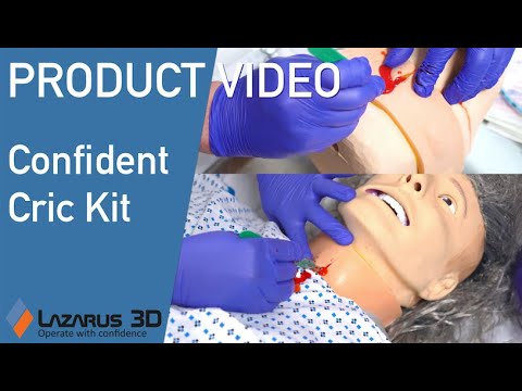 Task Trainer 'Confident Emergency Cricothyrotomy'. In Collaboration ...