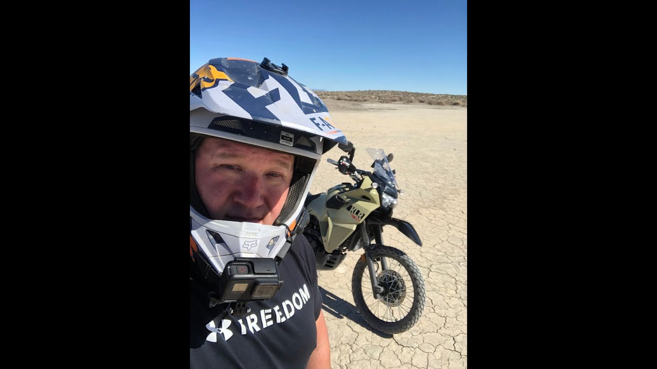 How Capable is the New KLR in the Desert? - YouTube