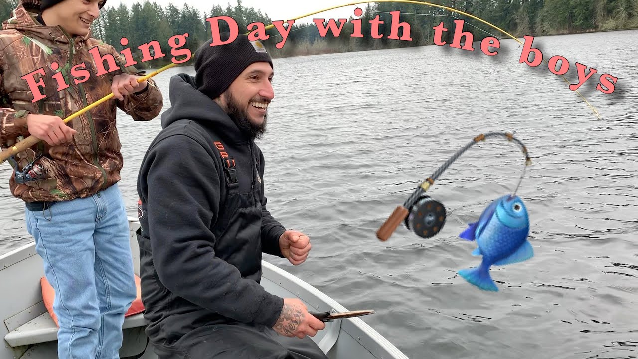 VLOG 6 | Fishing Day With The Boys 🎣🤍 | Feb. 13th, 2020 - YouTube