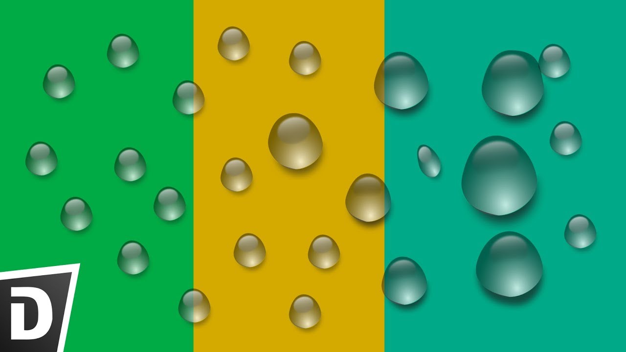 Water Drop 2 Inkscape Tutorial - YouTube