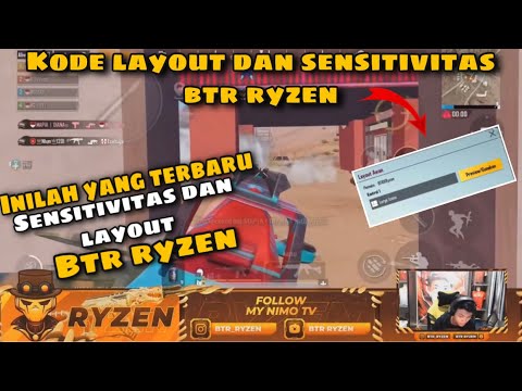 Kode Layout BTR Ryzen & Sensitivitas BTR Ryzen Terbaru | Sensitivitas ...