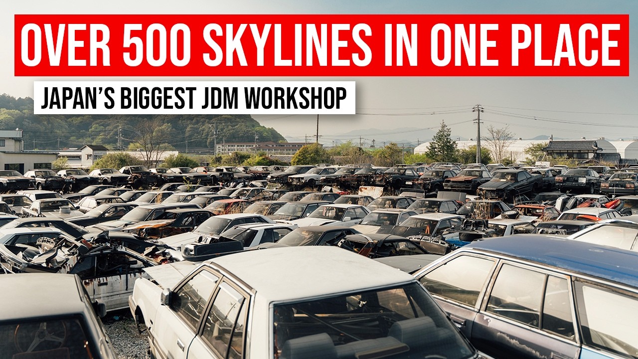 Japan’s Biggest JDM Graveyard - Abandoned Legends - YouTube