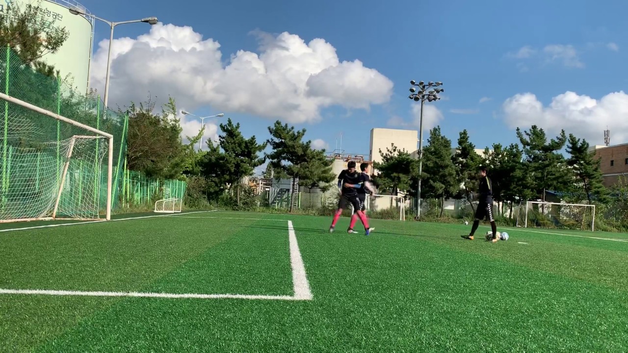 2019. 08. 30 (금) 훈련 (1) 발밑 기술 & 캐칭 도입 / GK Footwork Training & GK ...
