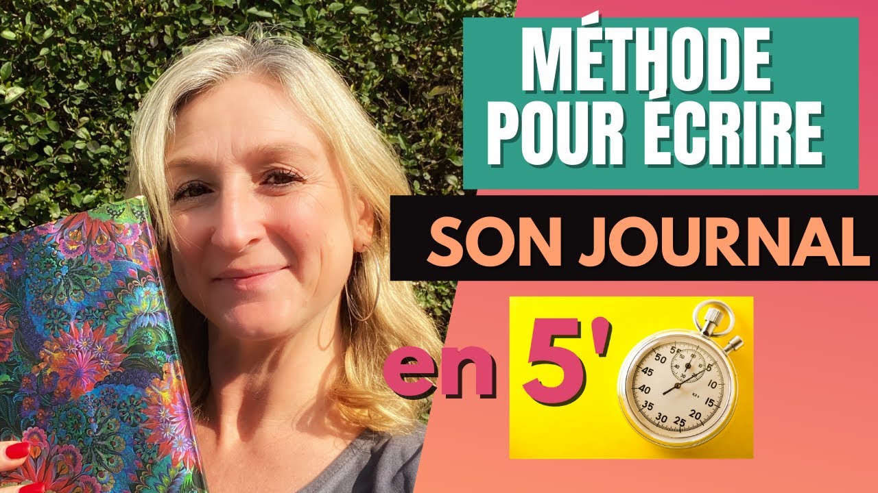 Comment ÉCRIRE un journal en 5 minutes par jour - YouTube