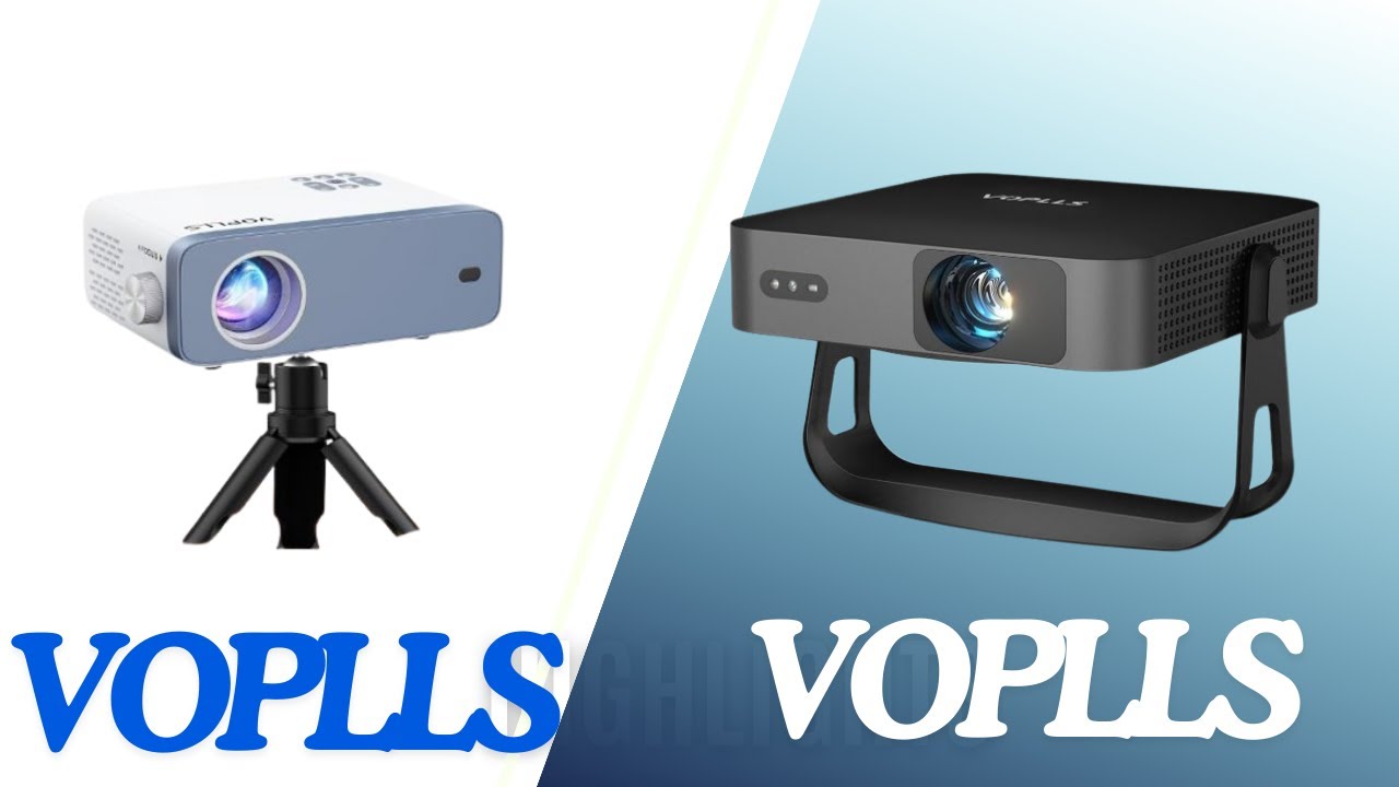 VOPLLS Mini Projector vs VOPLLS 360° Adjustable Mini Projector Review ...