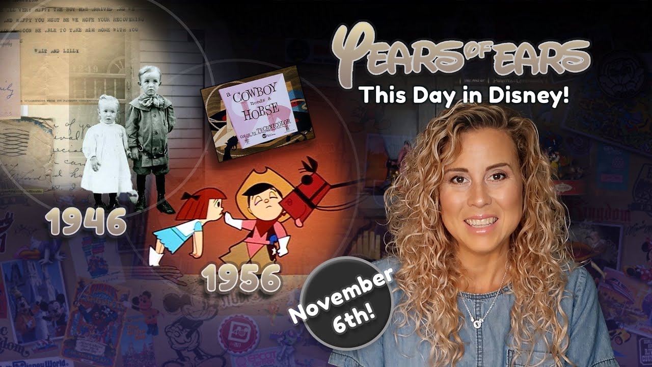 Disney History | Nov 6th | Ruth Disney and A Cowboy Needs a Horse ...