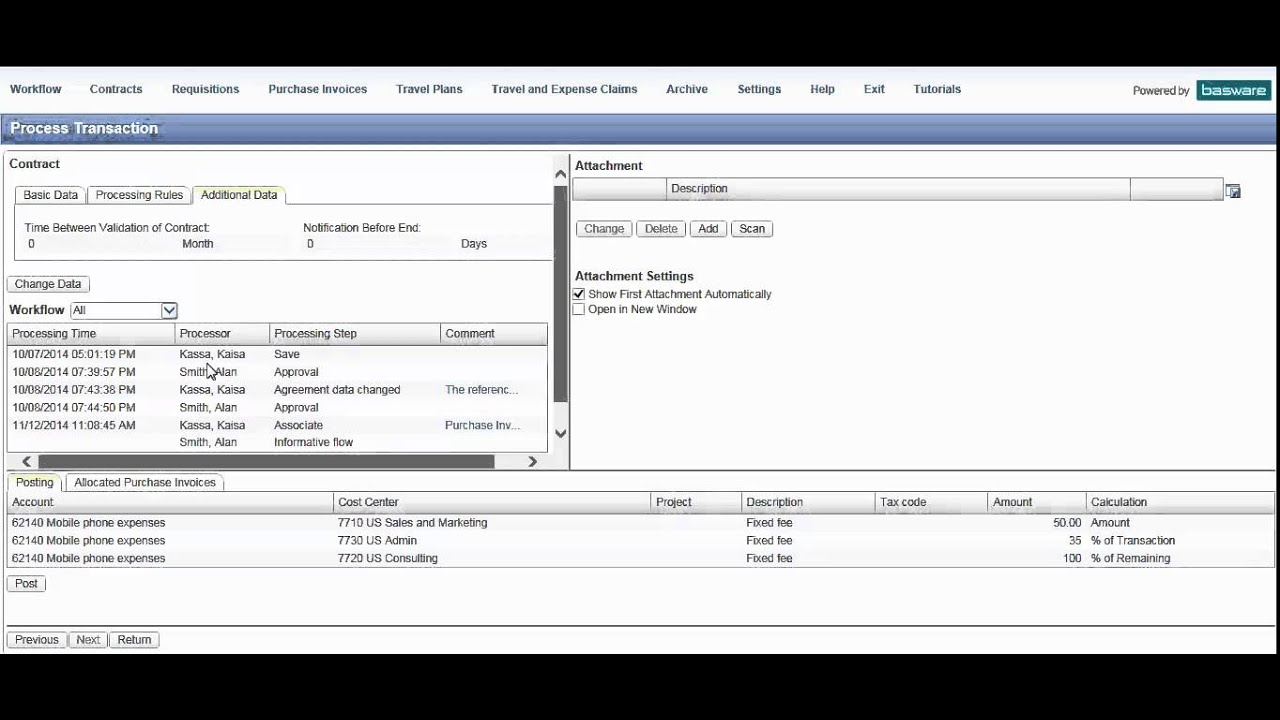 eOffice InvoiceReady - Contractmatch - YouTube