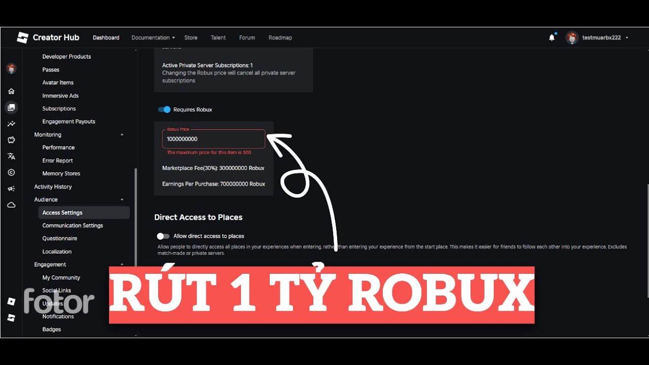 Hướng Dẫn Cài Đặt Và Rút Robux Bằng Server Vip Trong Roblox - YouTube
