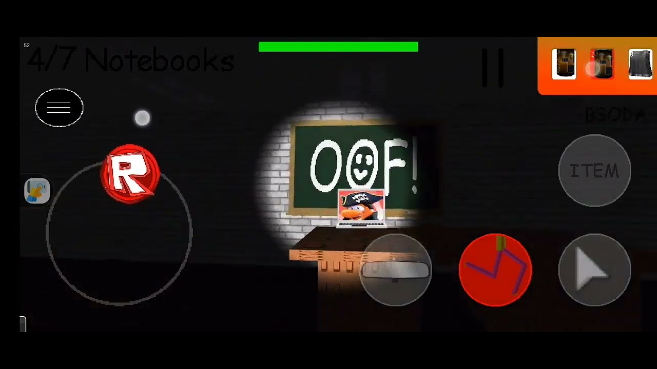 roblox basics mod menu normal e horror - YouTube
