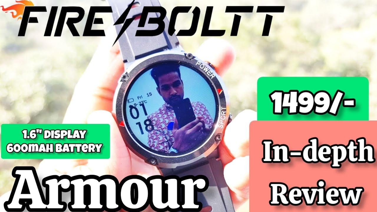 Fire-boltt Armour | new launch 🔥 Review Unboxing | is is or sphere is ...