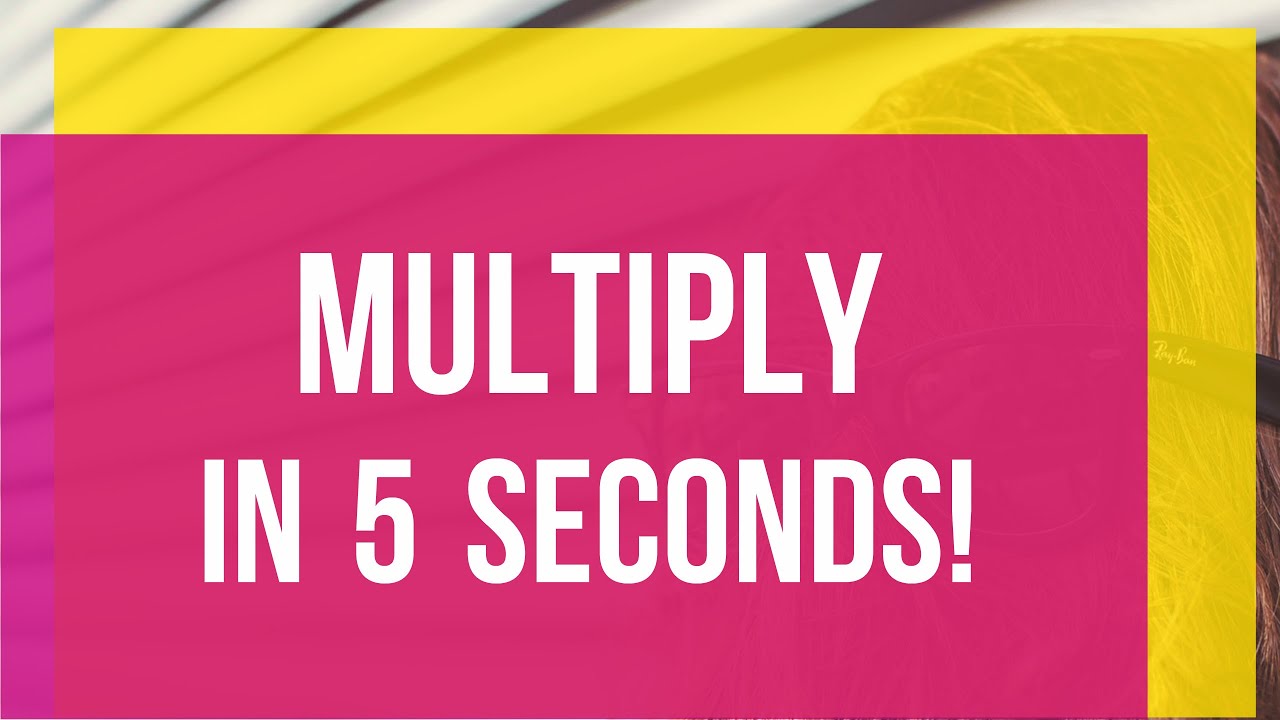 Multiply 2 quadratic equations mentally in seconds!! - YouTube