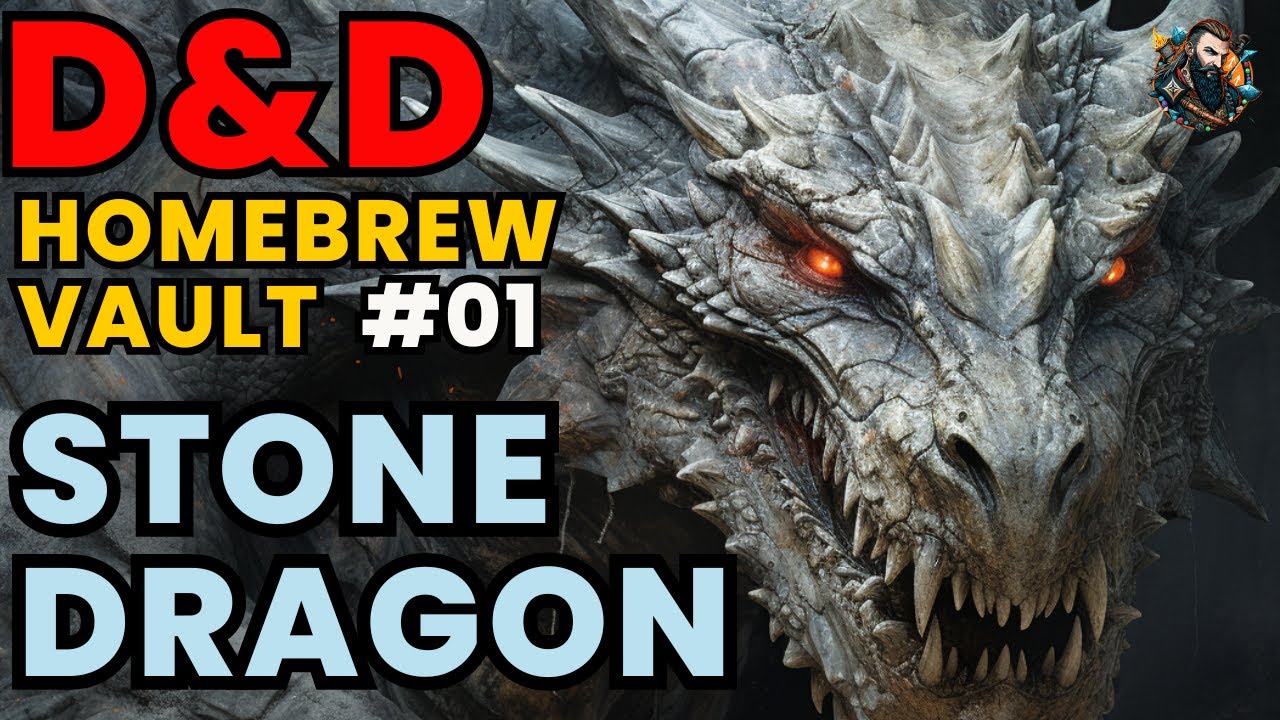 D&D Lore: Stone Dragon - Homebrew Vault - 01 - YouTube