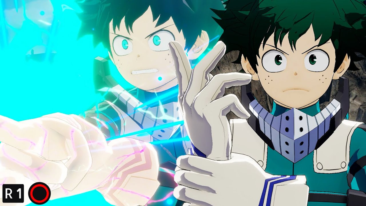 My Hero One's Justice 2 - Izuku Midoriya (Deku) Complete Moveset - YouTube
