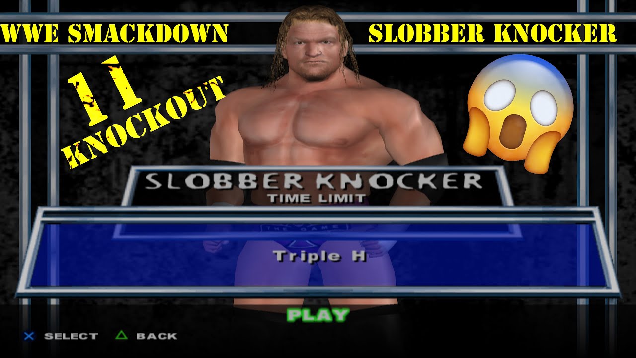 WWE SMACKDOWN HCTP - SLOBBER KNOCKER - 11 K0 😱😱 - (2K 1440p 60 FPS ...