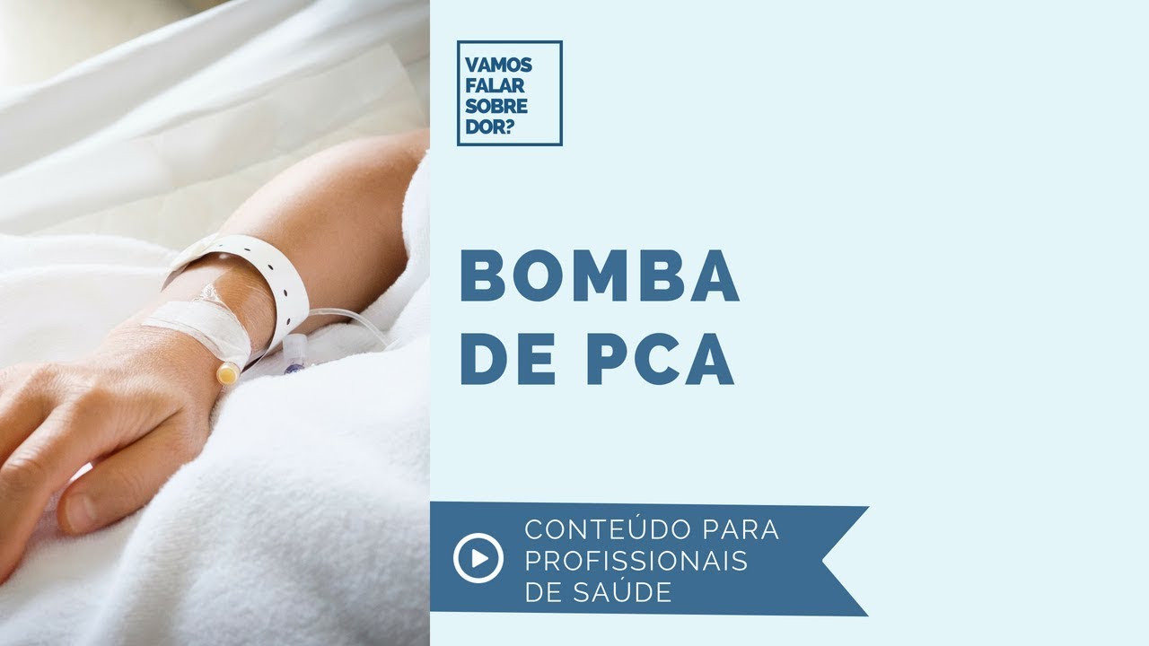 O uso bomba de PCA - YouTube