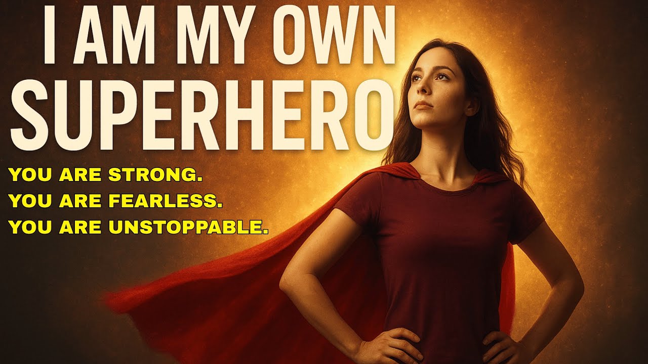 I Am My Own Superhero | Powerful Self-Love & Confidence Affirmations ...