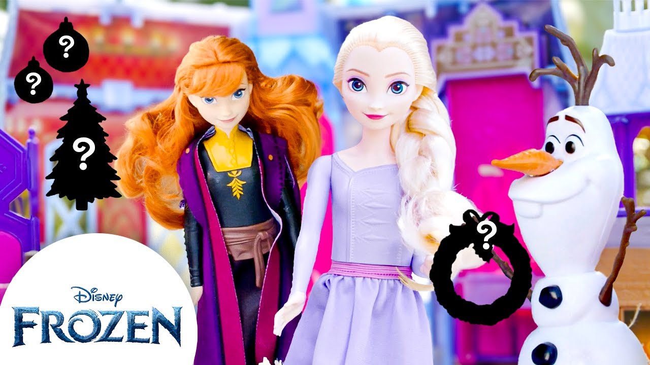 Elsa and Anna's Holiday Mystery! 🎄 | Frozen - YouTube
