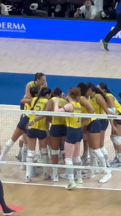 🇧🇷 Brazil finishes strong! Ana Cristina seals the 3-1 win over 🇹🇷 Türkiye at VNL 2025 🏐🔥 - YouTube