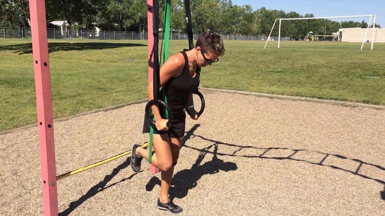 Assisted Ring Dips - YouTube