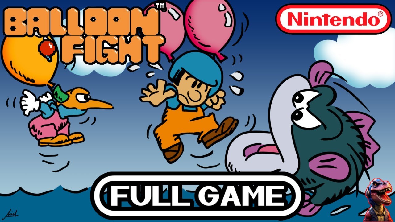 Balloon Fight 1985 | NES Longplay | Classic Retro Gameplay | No ...