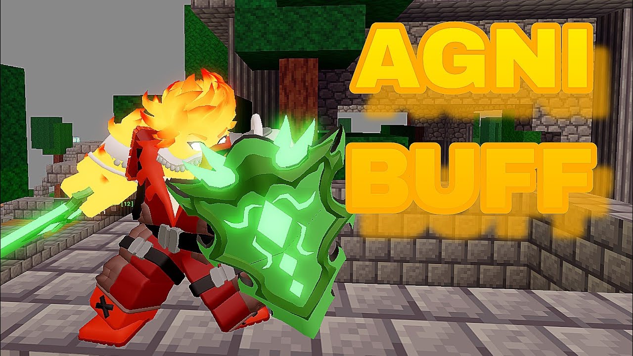 Agni Kit Buff In Roblox BedWars.. - YouTube