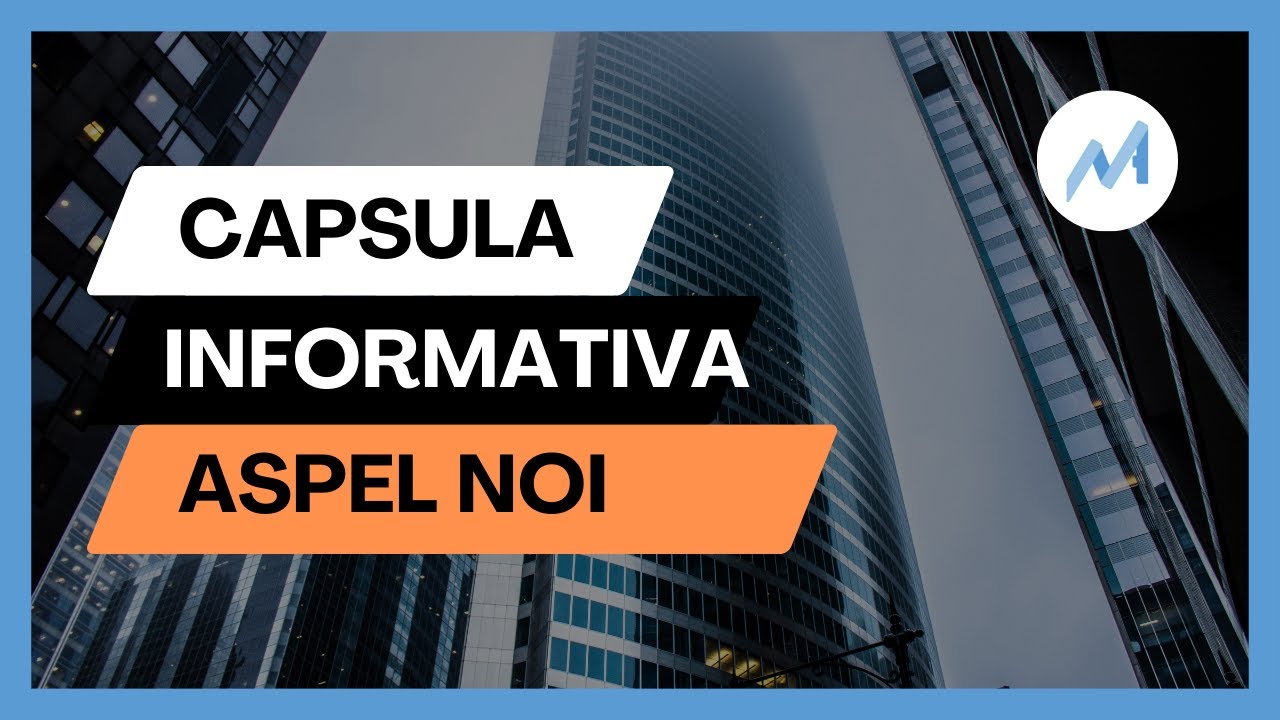 Capsula Informativa Aspel NOI - YouTube