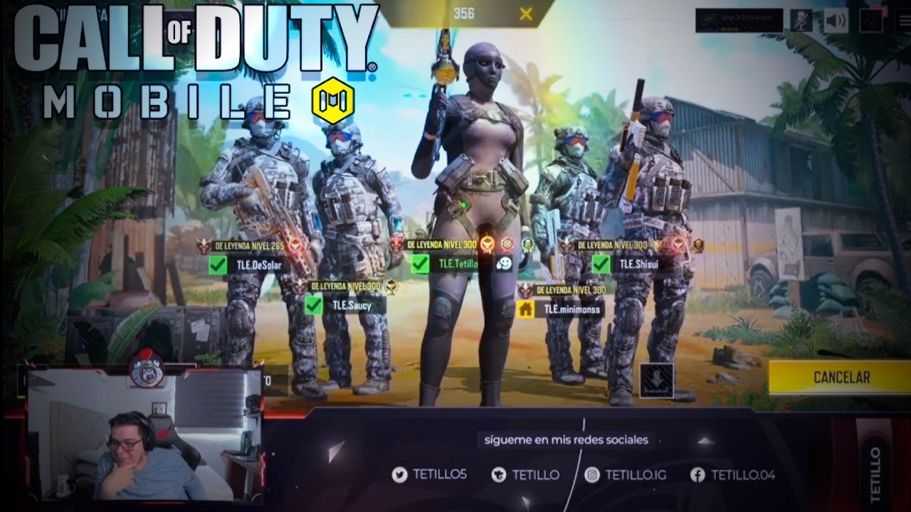 JUGANDO RANK DE MASTERS (TORNEO ) CON TLE GAMING CALL OF DUTY MOBILE !! - COD MOBILE | TETILLO ...