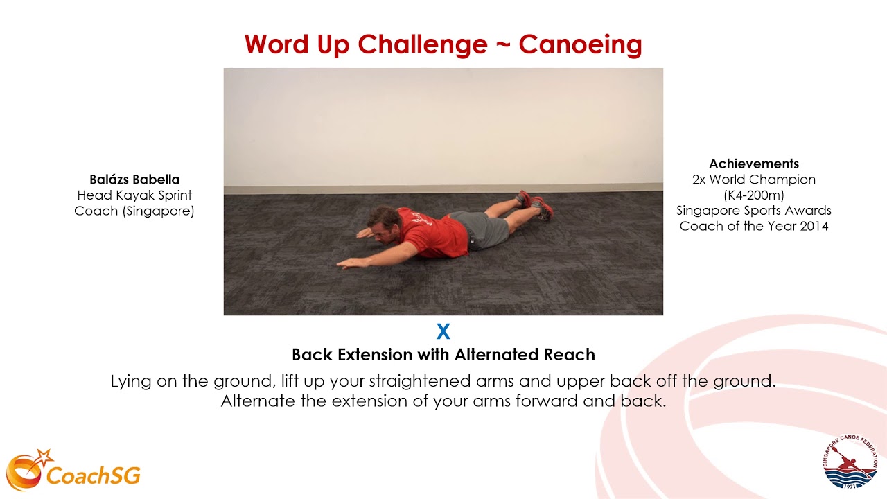 X - Back Extension with Alternated Reach - YouTube