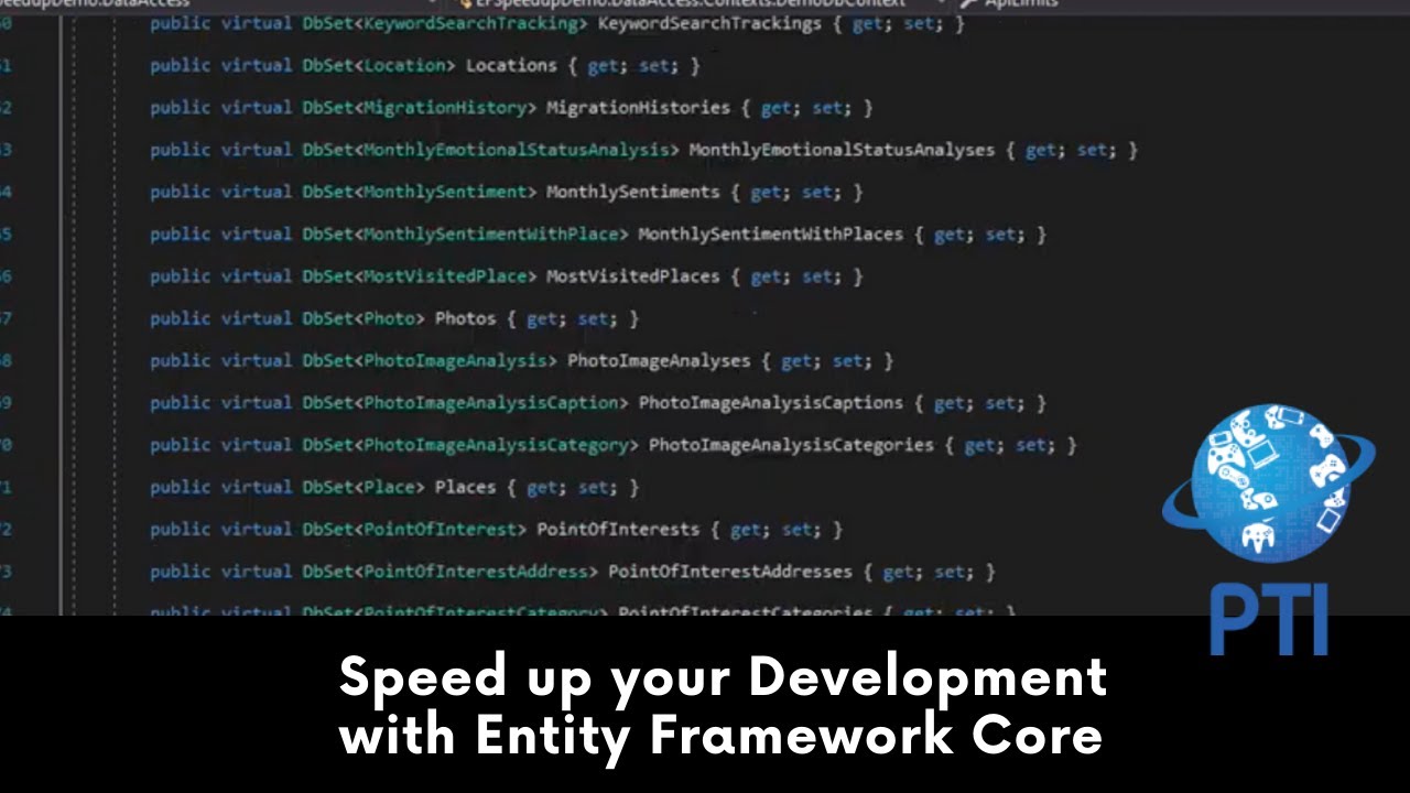 Speed up your development with Entity Framework Core - YouTube